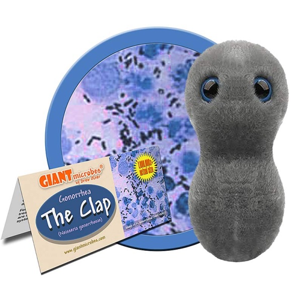 Giant Microbes The Clap (Neisseria Gonorrhoeae) | plushpaws.co.uk