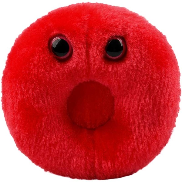 Giant Microbes Red Blood Cell (Erythrocyte) | plushpaws.co.uk