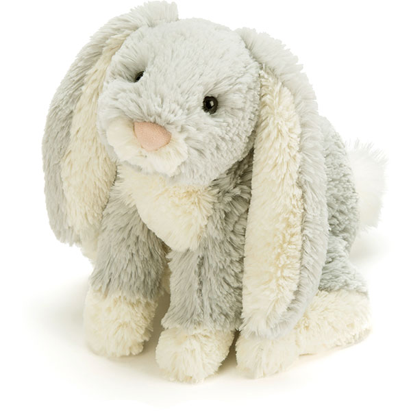 Jellycat Loppy Silver Bunny | plushpaws.co.uk