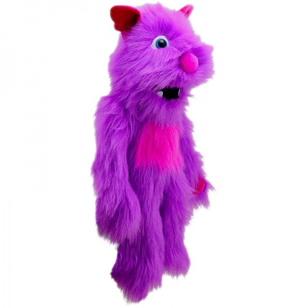 The Puppet Company Purple Monster Hand Puppet | plushpaws.co.uk