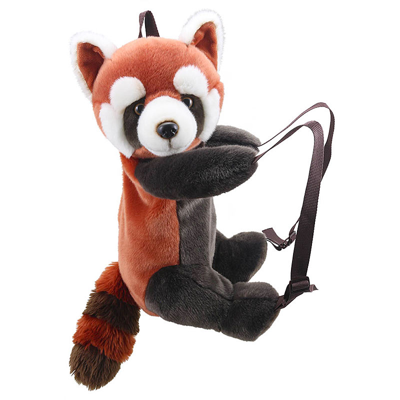 The Puppet Company Red Panda Backpack | plushpaws.co.uk