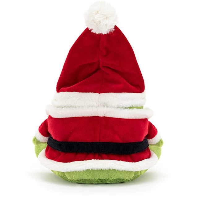 Jellycat Santa Ricky Rain Frog | plushpaws.co.uk