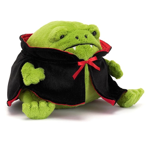 Jellycat Vampire Ricky Rain Frog | plushpaws.co.uk