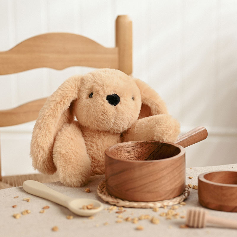 Softies Oatey the Plush Long Leg Light Brown Bunny | plushpaws.co.uk
