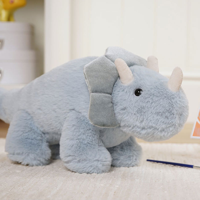 Softies Tyrone the Plush Blue Dinosaur | plushpaws.co.uk