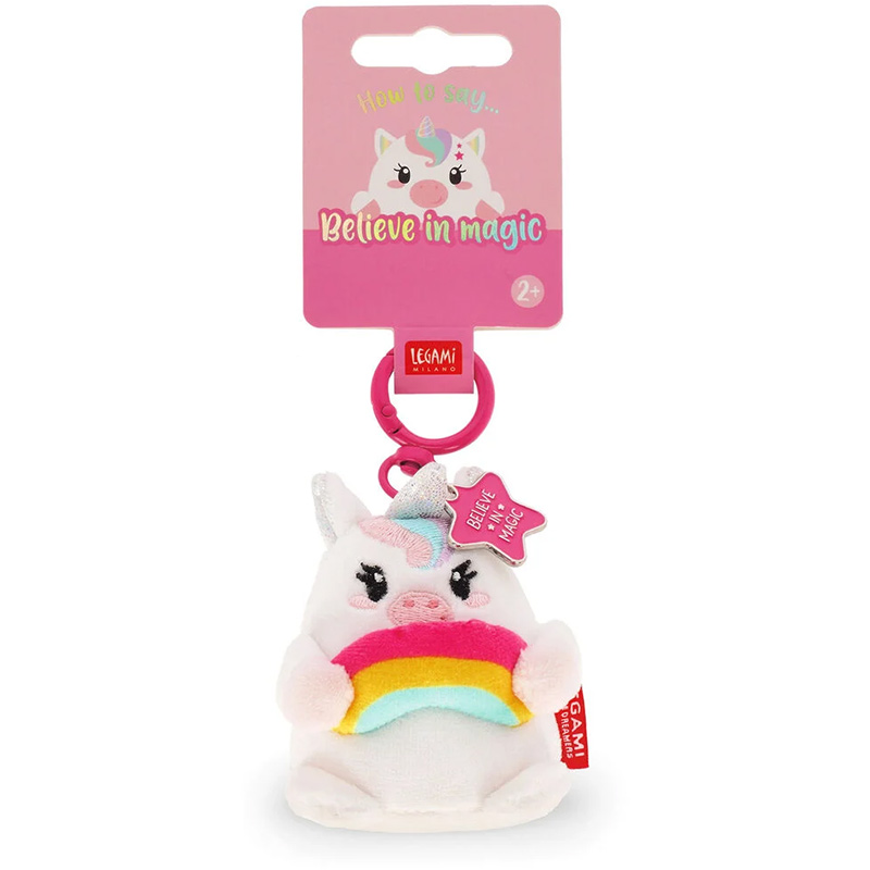 Legami Unicorn Keyring | Plushpaws
