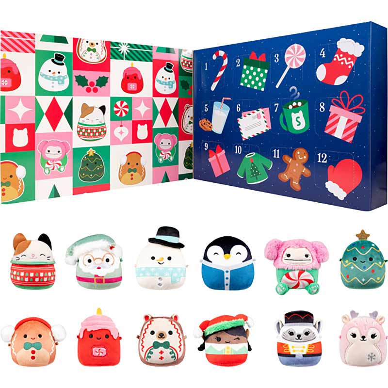 Squishmallows MicroMallow 12 Day Advent Calendar | plushpaws.co.uk