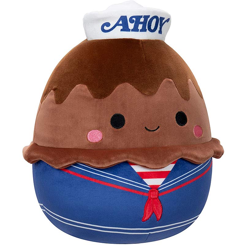 Squishmallows Stranger Things Chocolate Ice Cream Ahoy | plushpaws.co.uk