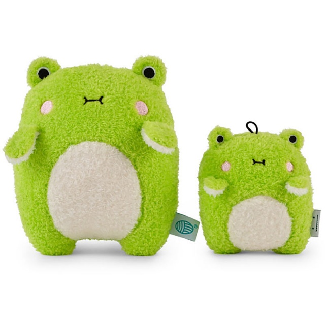 Noodoll Riceribbit Mini Green Frog | plushpaws.co.uk