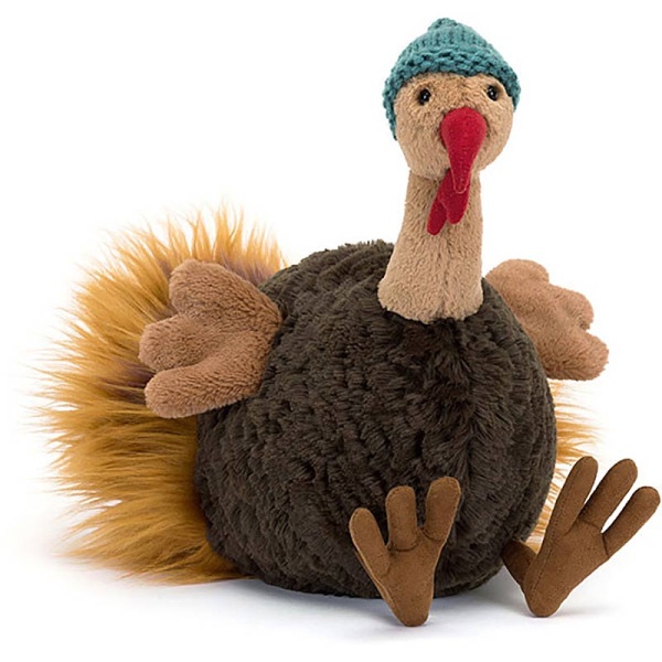 Jellycat Theo Turkey | plushpaws.co.uk