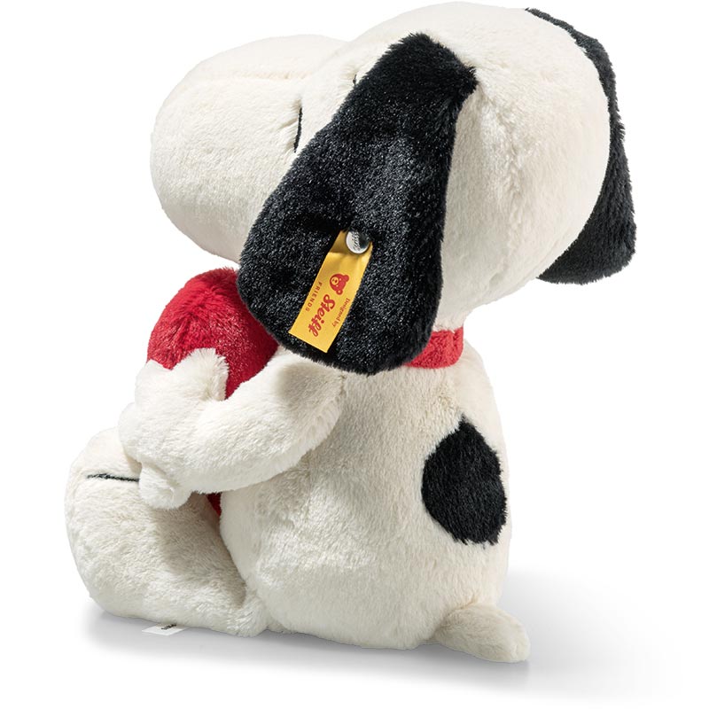 Steiff Snoopy Love Beagle Dog | plushpaws.co.uk
