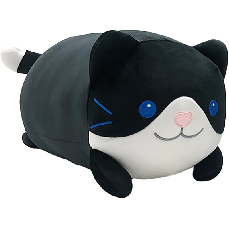KENJI Yabu Black Rollo Cat | plushpaws.co.uk