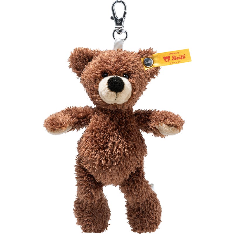 Steiff Fynn Teddy Bear Keyring | plushpaws.co.uk