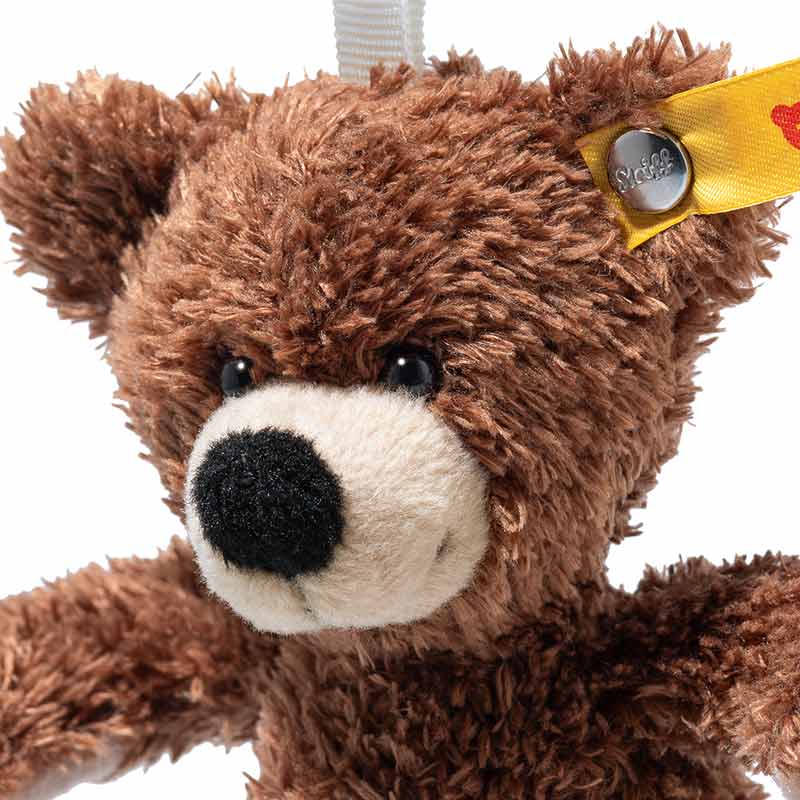 Steiff Fynn Teddy Bear Keyring | plushpaws.co.uk