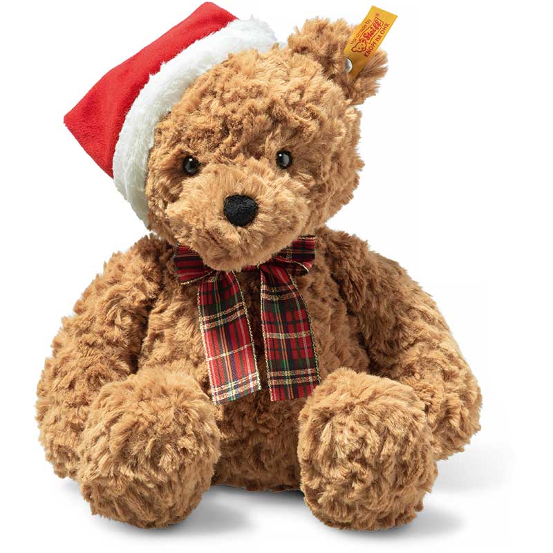 Steiff Jimmy Christmas Teddy Bear | plushpaws.co.uk