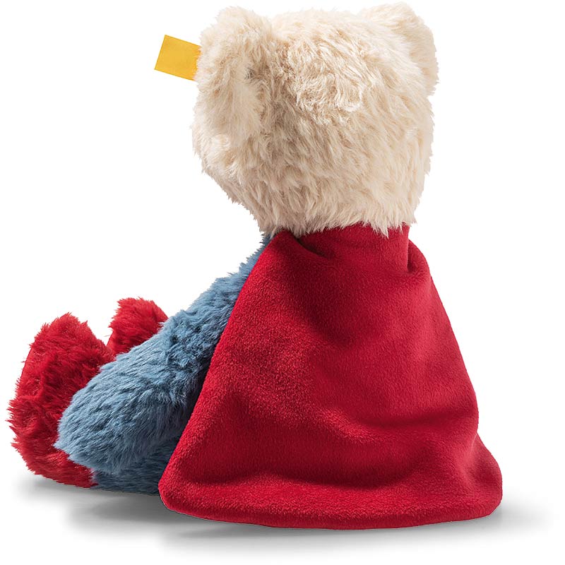Steiff Superman Teddy Bear | plushpaws.co.uk