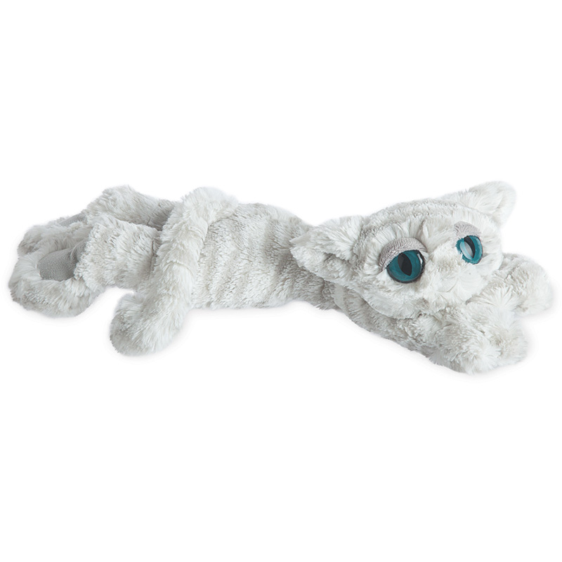 Manhattan Toy Lavish Lanky Cats Snow | plushpaws.co.uk