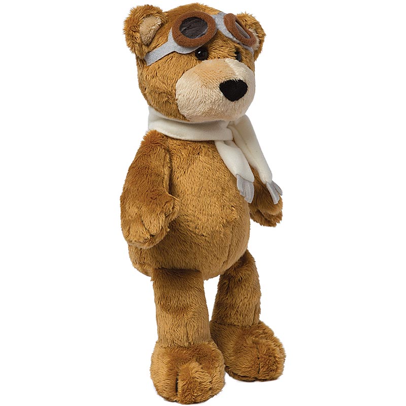 Manhattan Toy Aviator Bear | plushpaws.co.uk