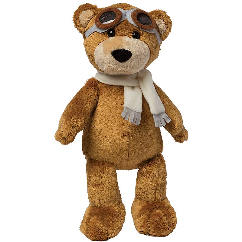 Manhattan Toy Aviator Bear | plushpaws.co.uk