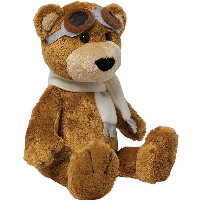 Manhattan Toy Aviator Bear | plushpaws.co.uk