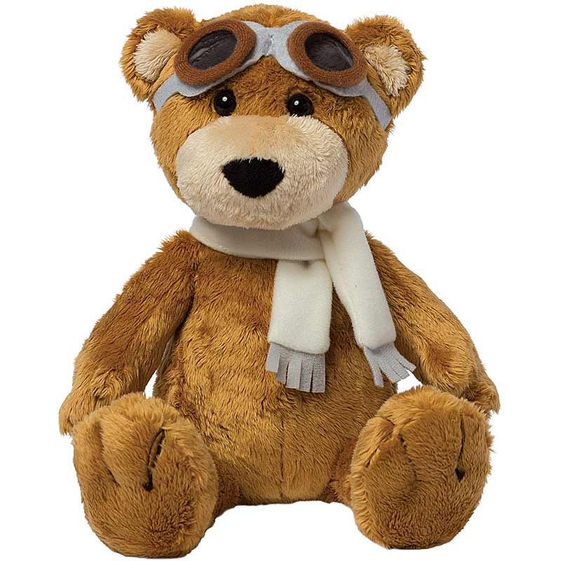 Manhattan Toy Aviator Bear | plushpaws.co.uk