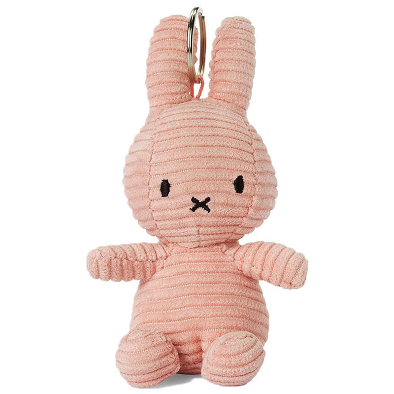 Miffy Corduroy Pink Keyring | plushpaws.co.uk