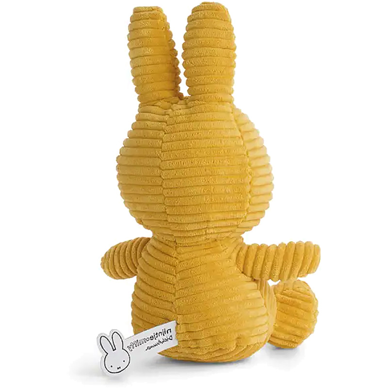 Miffy Corduroy Yellow | plushpaws.co.uk