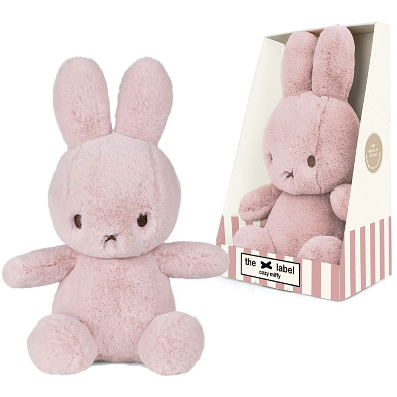 Miffy Cozy Soft Pink in Gift Box | plushpaws.co.uk