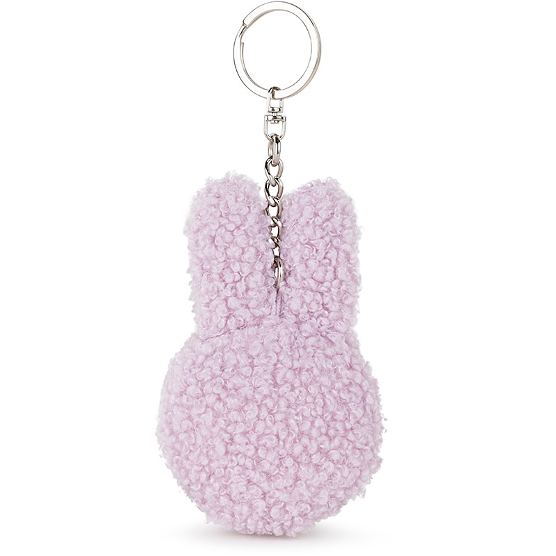 Miffy Tiny Teddy Lavender Keyring | plushpaws.co.uk