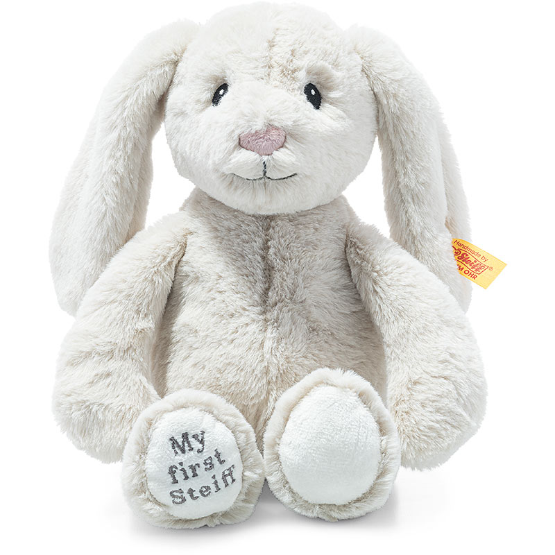 Steiff My First Steiff Hoppie Rabbit (Cream) | plushpaws.co.uk