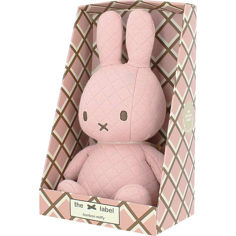 Miffy Quilted Pink in Gift Box | plushpaws.co.uk