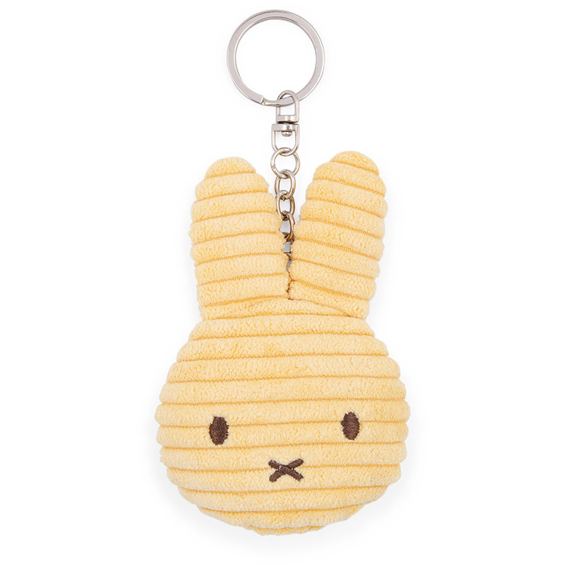 Miffy Corduroy Buttercream Keyring | plushpaws.co.uk