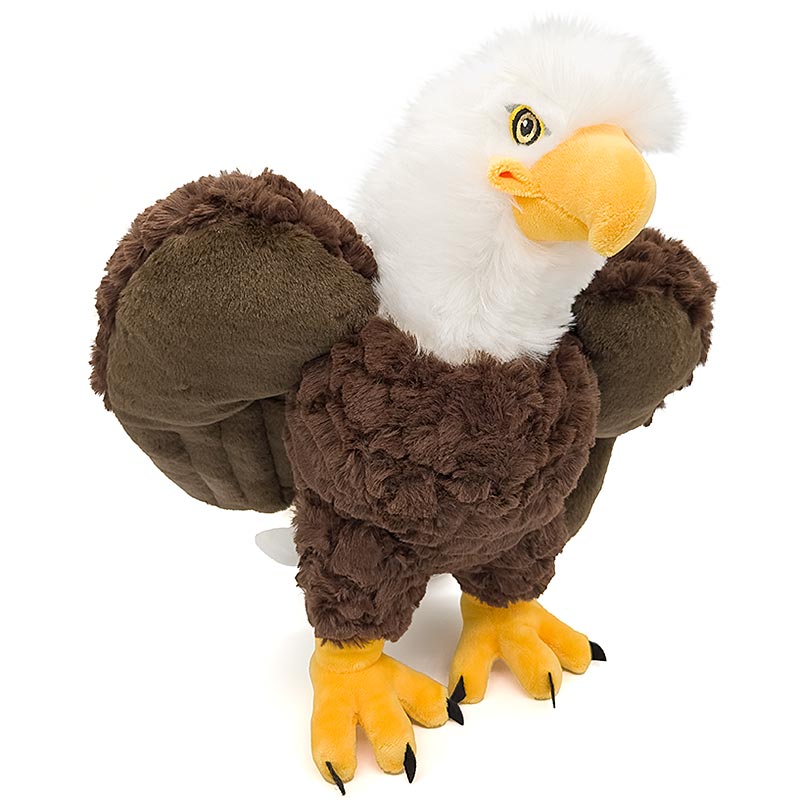 Wild Republic Cuddlekins Bald Eagle | plushpaws.co.uk