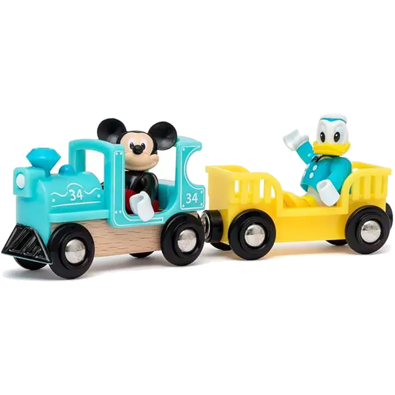 BRIO Disney Mickey Mouse Train Set | plushpaws.co.uk