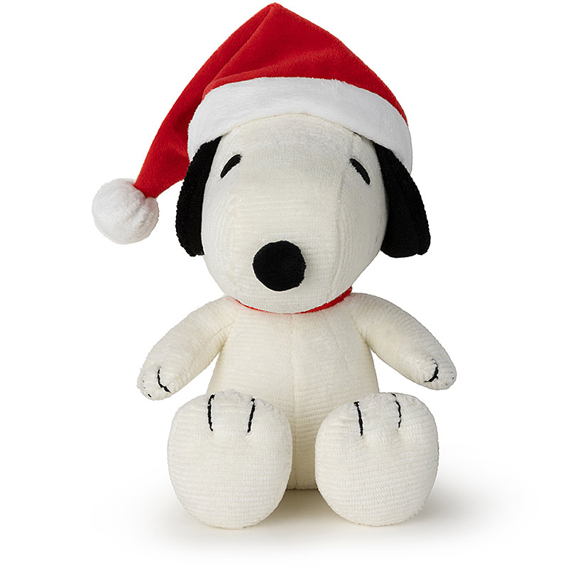 Peanuts Snoopy with Christmas Hat | plushpaws.co.uk