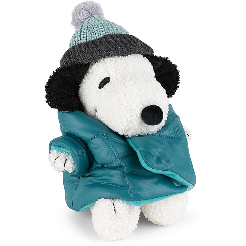 Peanuts Snoopy with Puffer Jacket | plushpaws.co.uk