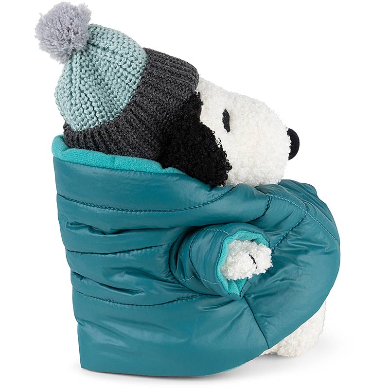 Peanuts Snoopy with Puffer Jacket | plushpaws.co.uk
