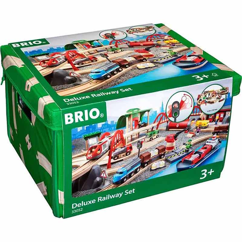 BRIO Deluxe Railway Set | plushpaws.co.uk