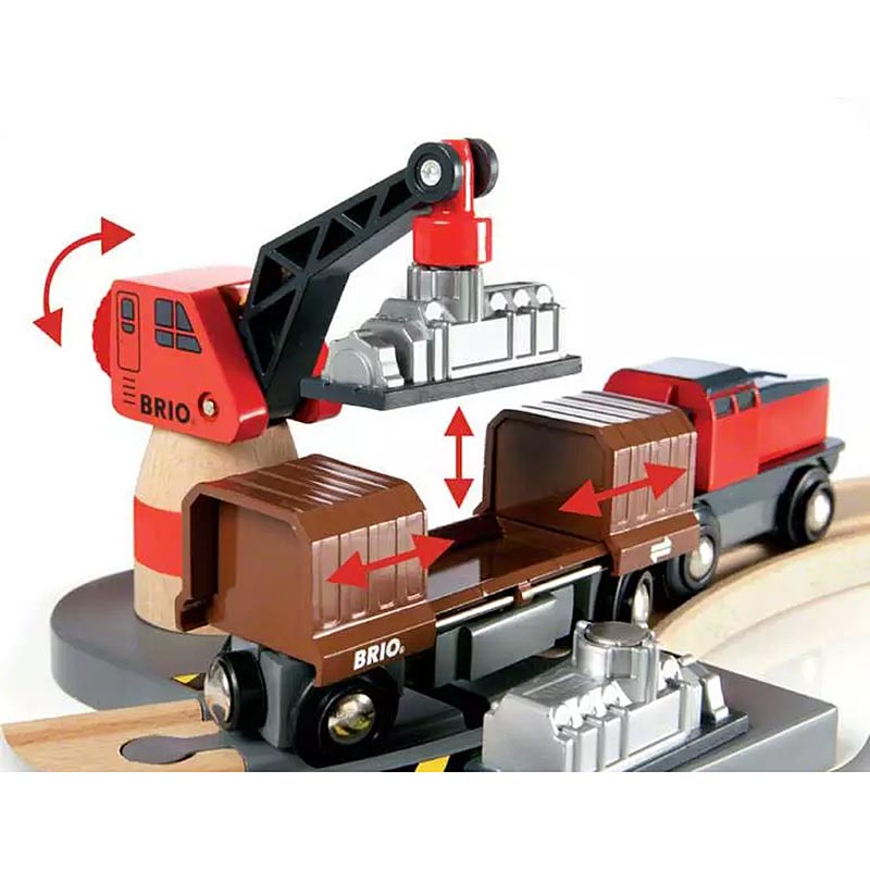 BRIO Cargo Harbour Set | plushpaws.co.uk