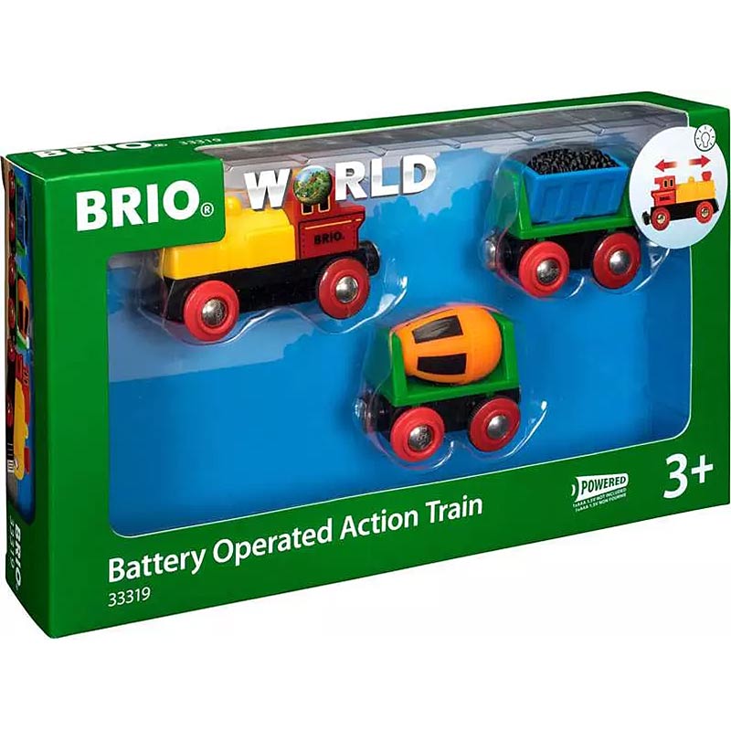 BRIO Battery Operated Action Train | plushpaws.co.uk