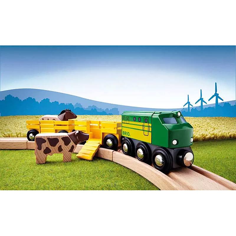 BRIO Farm Train | plushpaws.co.uk