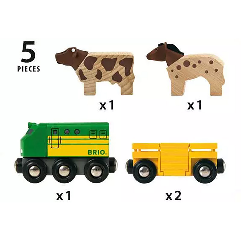 BRIO Farm Train | plushpaws.co.uk
