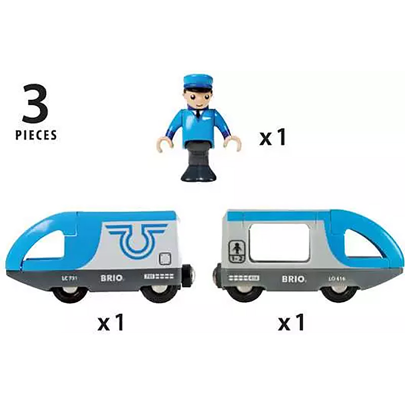 BRIO Travel Battery Train | plushpaws.co.uk