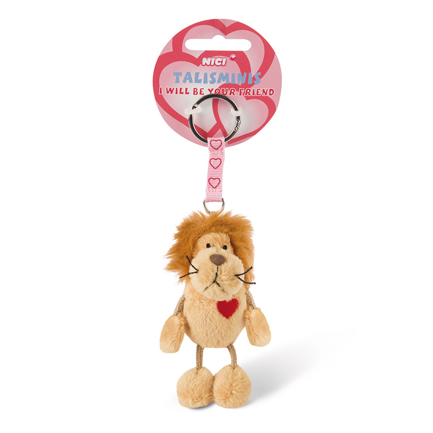 NICI Talisminis Lion Keyring | plushpaws.co.uk