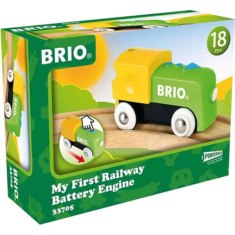 BRIO My First Railway Battery Engine | plushpaws.co.uk