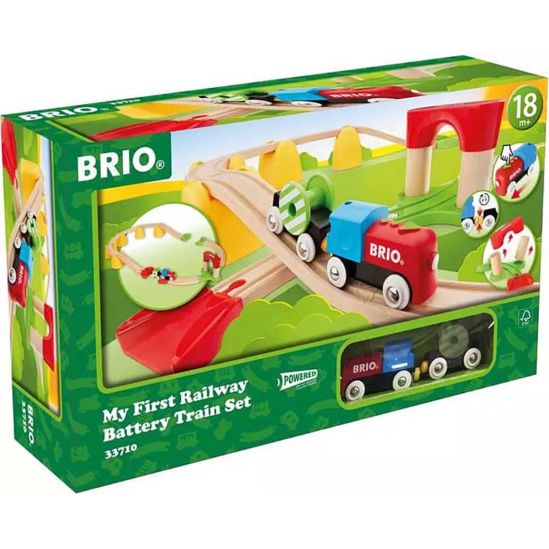BRIO My First Railway Battery Train Set | plushpaws.co.uk