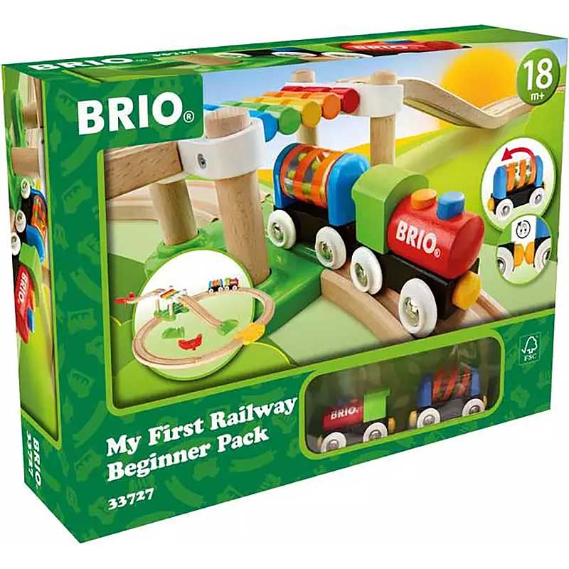 BRIO My First Railway Beginner Pack | plushpaws.co.uk
