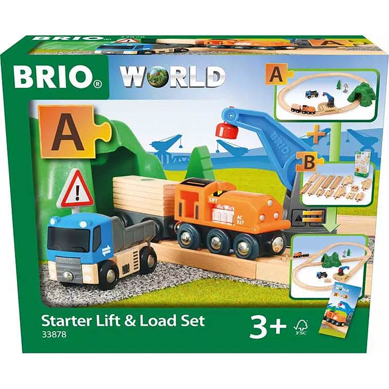 BRIO Starter Lift & Load Set | Plushpaws