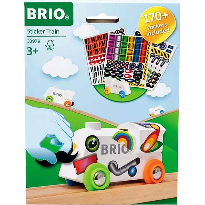 BRIO Sticker Train | plushpaws.co.uk