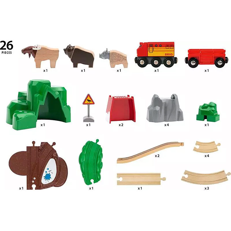 BRIO Nordic Animal Set | plushpaws.co.uk